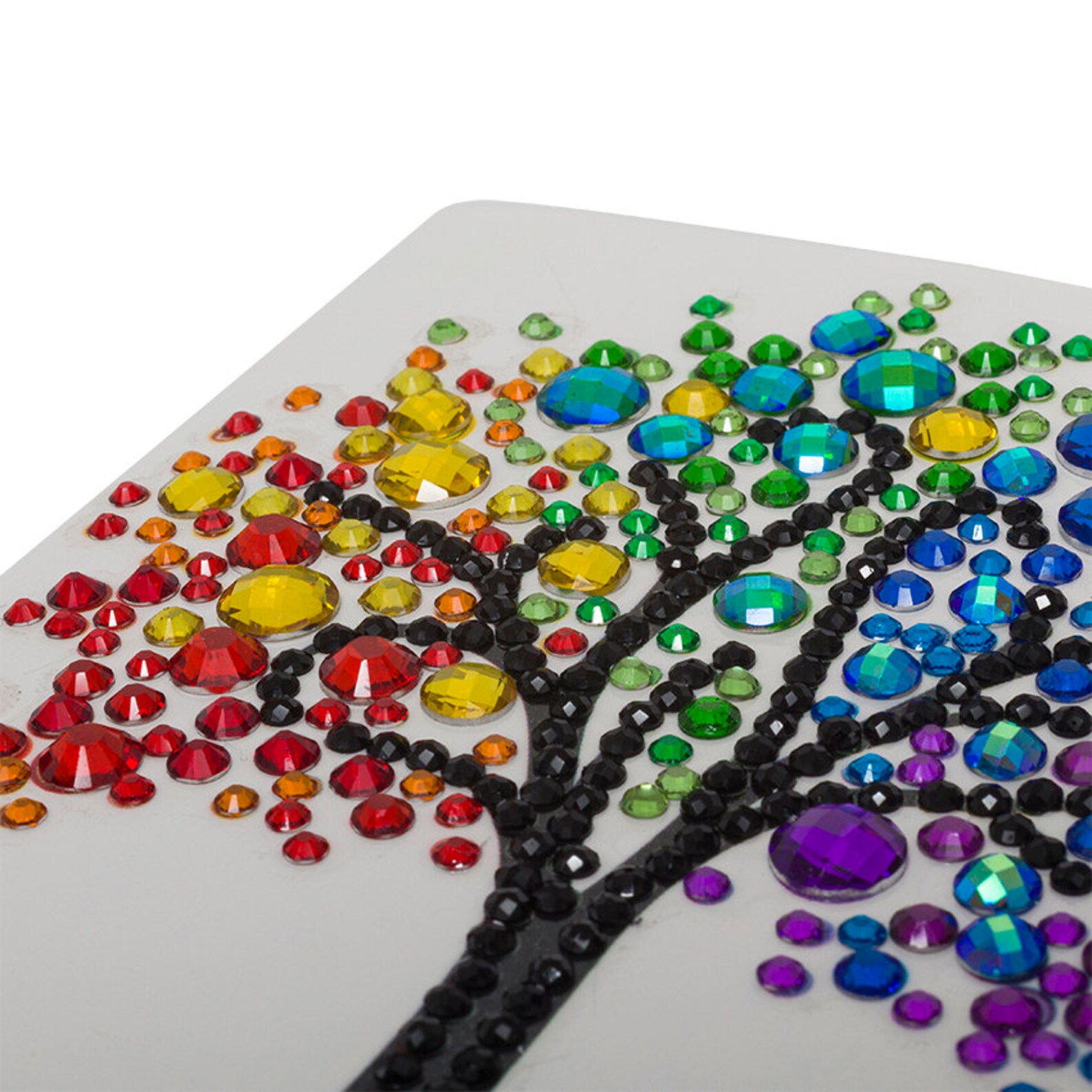 Craft Buddy Crystal Art RAINBOW TREE DIY Greeting Card or - Etsy UK