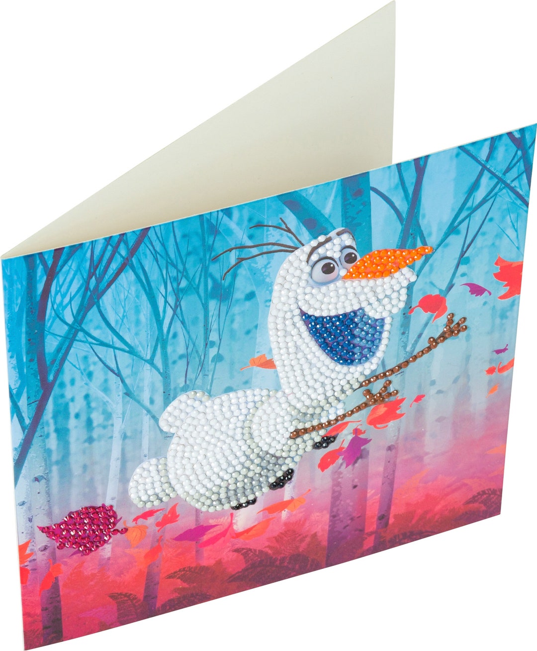 Disney Floating Olaf From Frozen Crystal Art DIY Greeting Card or ...