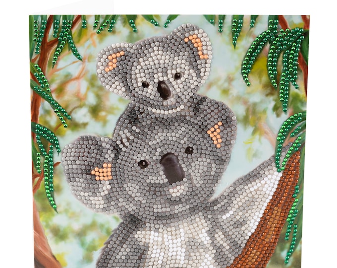 Craft Buddy Crystal Art RAINBOW TREE DIY Greeting Card or Picture Kit ...