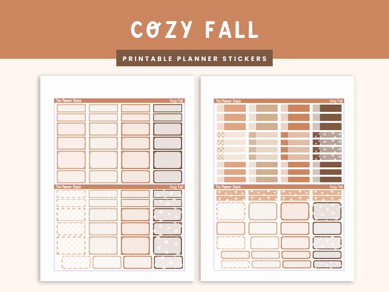 Printable Cozy Fall Weekly | Happy Planner | Fall Nights | Fall Weekly ...