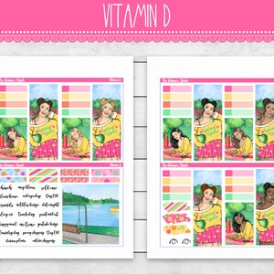 Printable Vitamin D Weekly | Happy Planner | Spring Weekly | Weekly ...