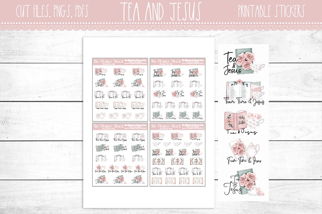 Tea Time and Jesus | Bible Study | Devotions | Printable Planner ...