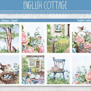 Printable English Countryside Weekly | Erin Condren | Vertical Weekly ...