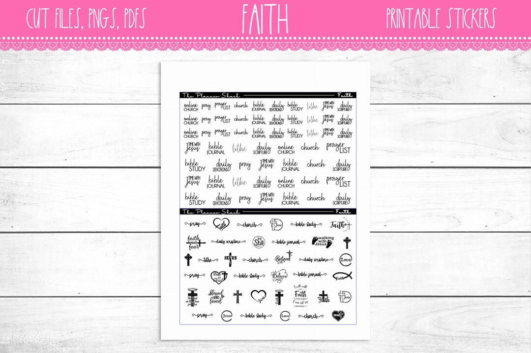 Faith | Bible Study | Church | Tithe | Bible Journal | Printable ...