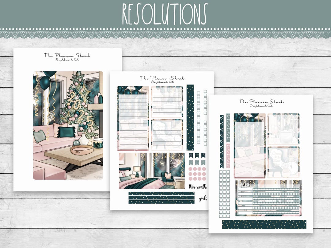 A5 Daily Duo Notes Pages | Dashboard | Resolutions | New Year's Notes ...