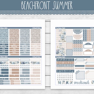 Printable Beachfront Summer Weekly | Erin Condren | Vertical Weekly ...