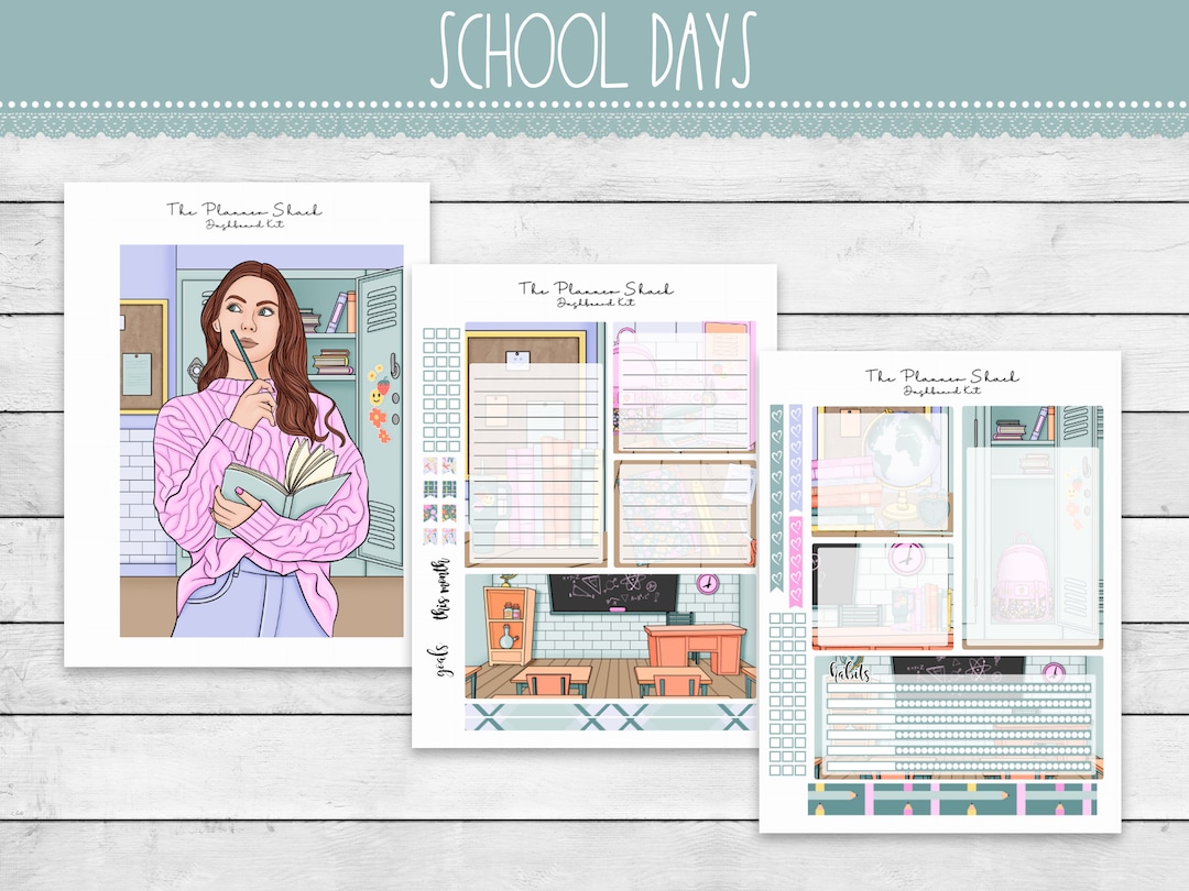 Printable School Days Notes Page | Erin Condren Notes | Printable ...