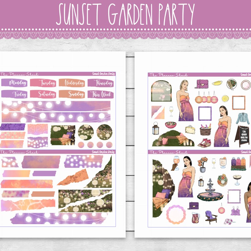 Journal Stickers - Etsy UK