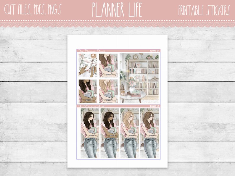 Printable Planner Life Vertical Weekly Erin Condren - Etsy