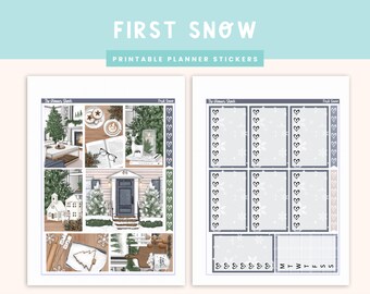 Printable Frosty Treehouse Weekly | Big Happy Planner | Winter Weekly ...