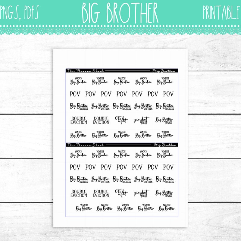 Cbs Big Brother - Etsy
