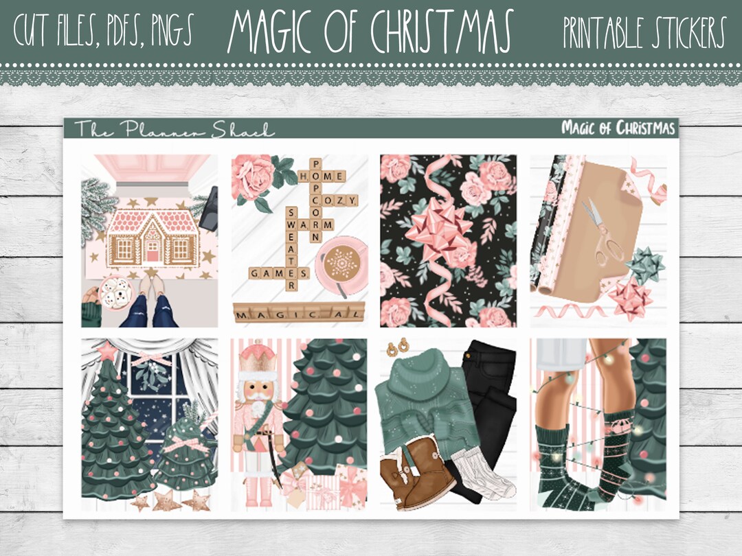 Printable Magic of Christmas Erin Condren Christmas Weekly Printable ...