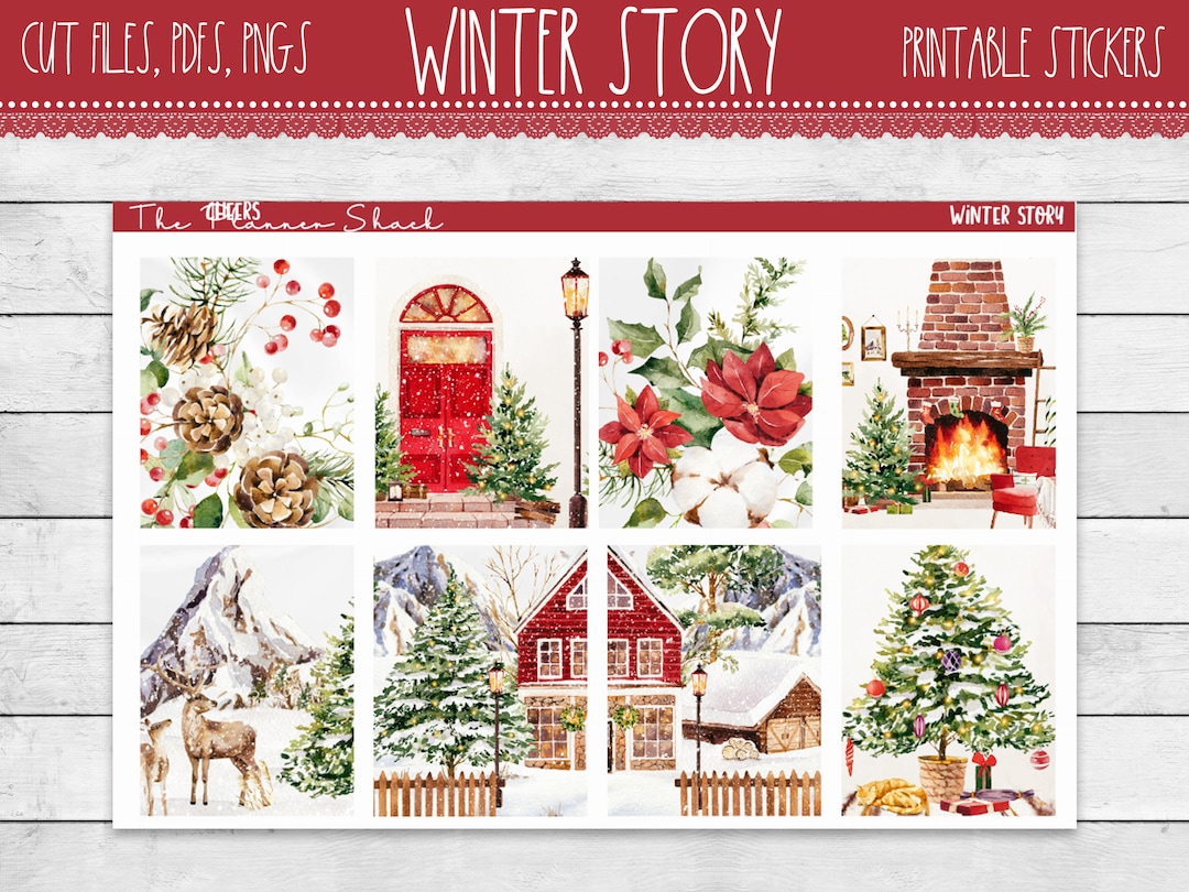 Printable Winter Story Weekly Erin Condren Winter Winter Weekly ...
