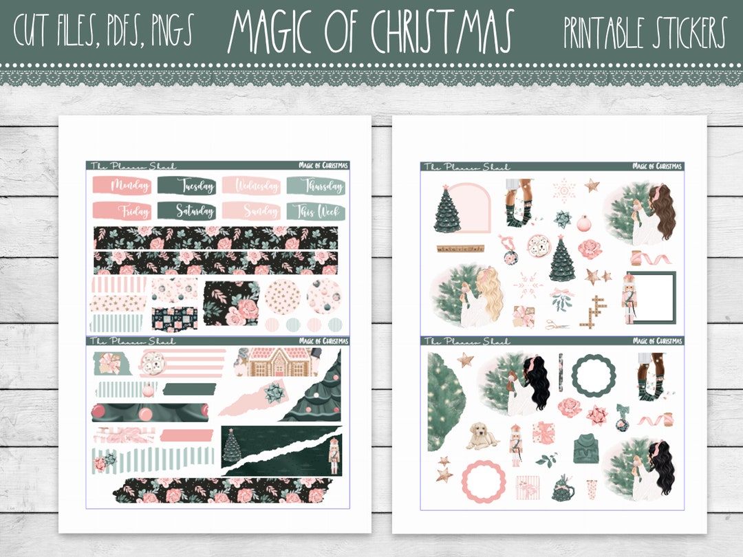 Printable Magic of Christmas Journaling Kit | Christmas Journaling ...