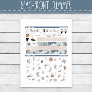 Printable Beachfront Summer Weekly | Erin Condren | Vertical Weekly ...