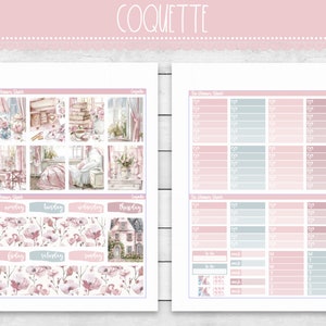Printable Coquette Weekly | Erin Condren | Vertical Weekly | Coquette ...