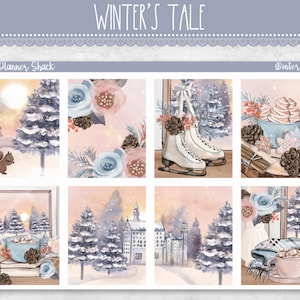 Printable Winter's Tale Weekly | Erin Condren | Vertical Weekly ...