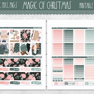 Printable Magic of Christmas Erin Condren Christmas Weekly Printable ...