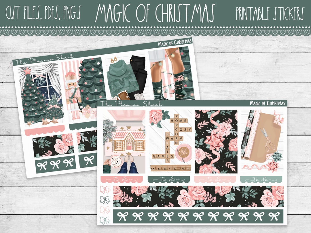 Printable Magic of Christmas Weekly Happy Planner Christmas Weekly ...