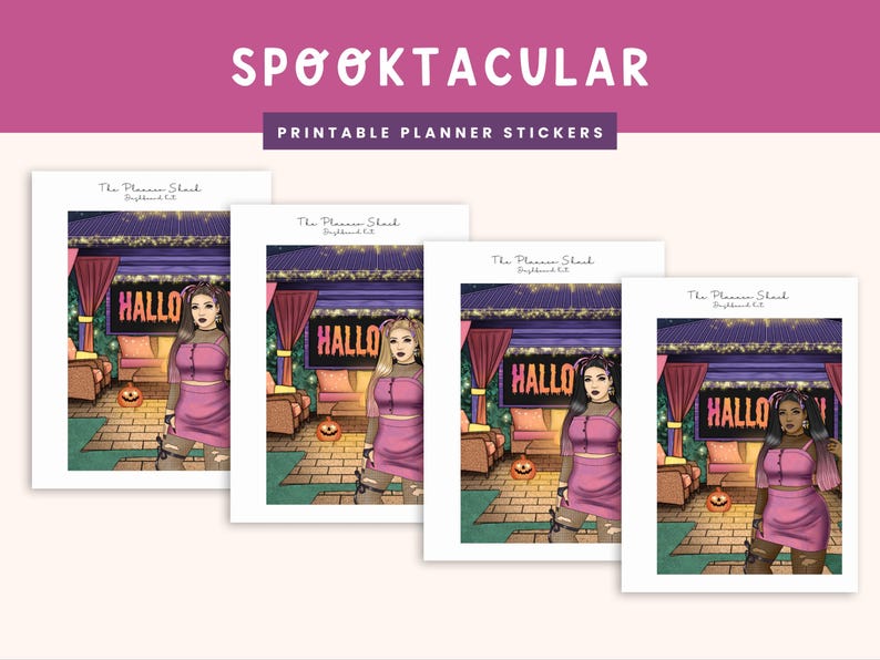Spooktacular Note Pages | Dashboard | Notes Pages | Erin Condren | 7 X ...