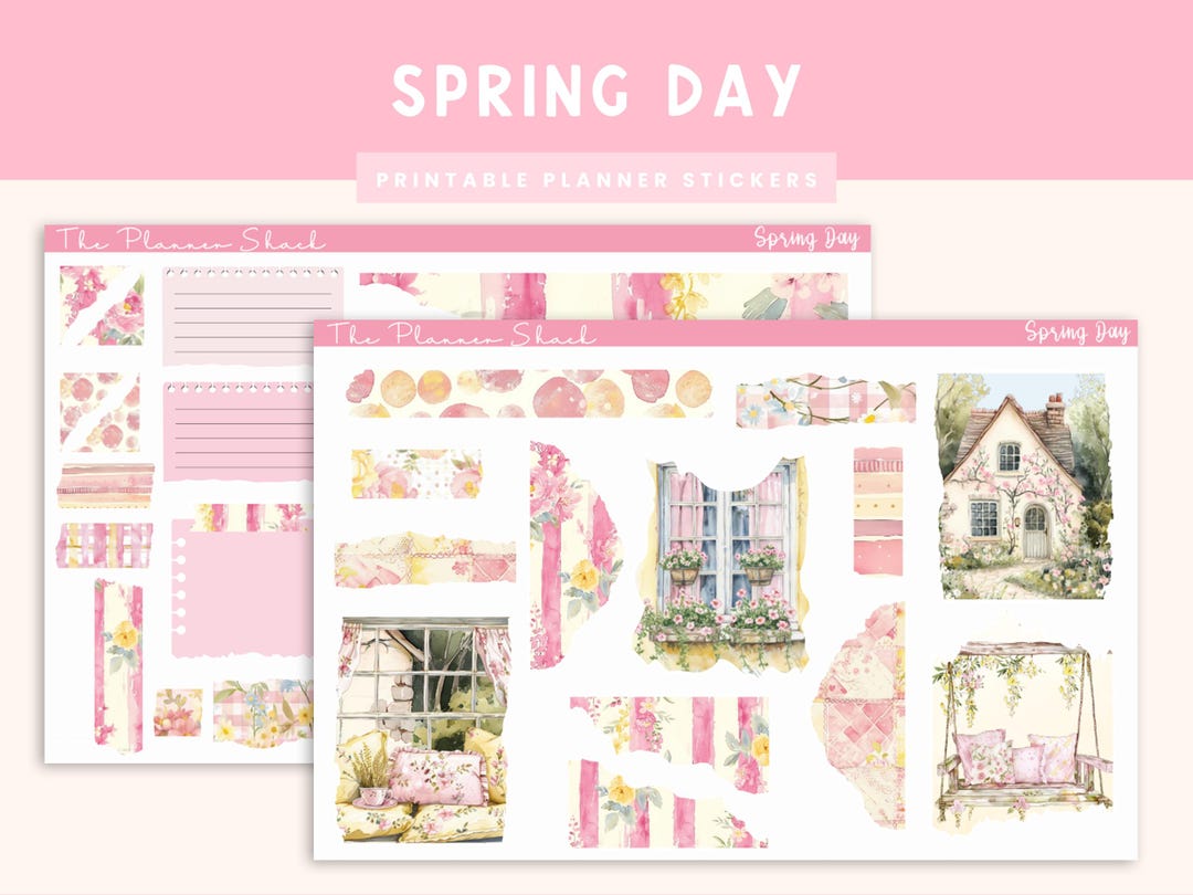 Printable Spring Day Journaling Weekly | Jouraling Printables ...