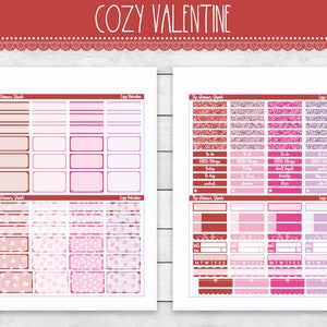 Printable Cozy Valentine Weekly | Erin Condren | Vertical Weekly ...