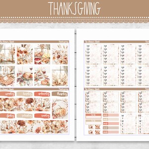 Printable Thanksgiving Weekly | Erin Condren | Vertical Weekly ...