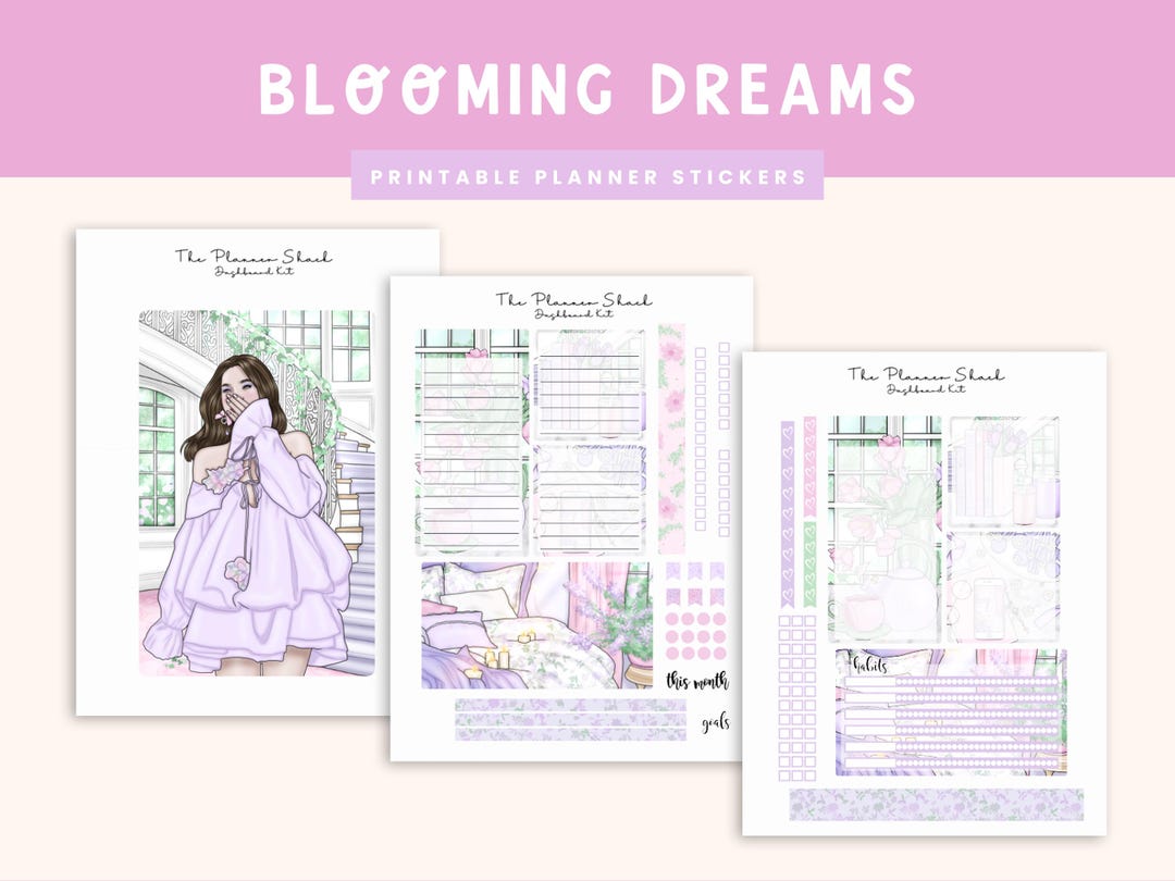 A5 Daily Duo Notes Pages | Dashboard | Blooming Dreams | Dashboard ...