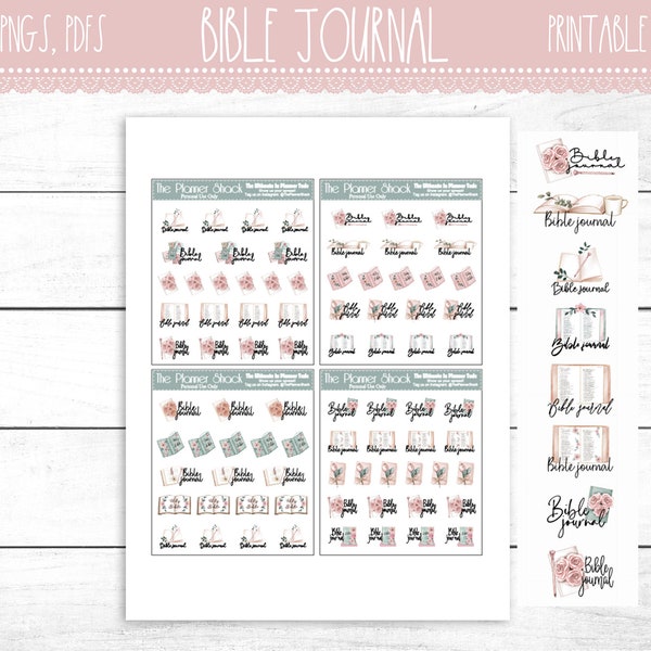 Bible Journal Stickers - Etsy