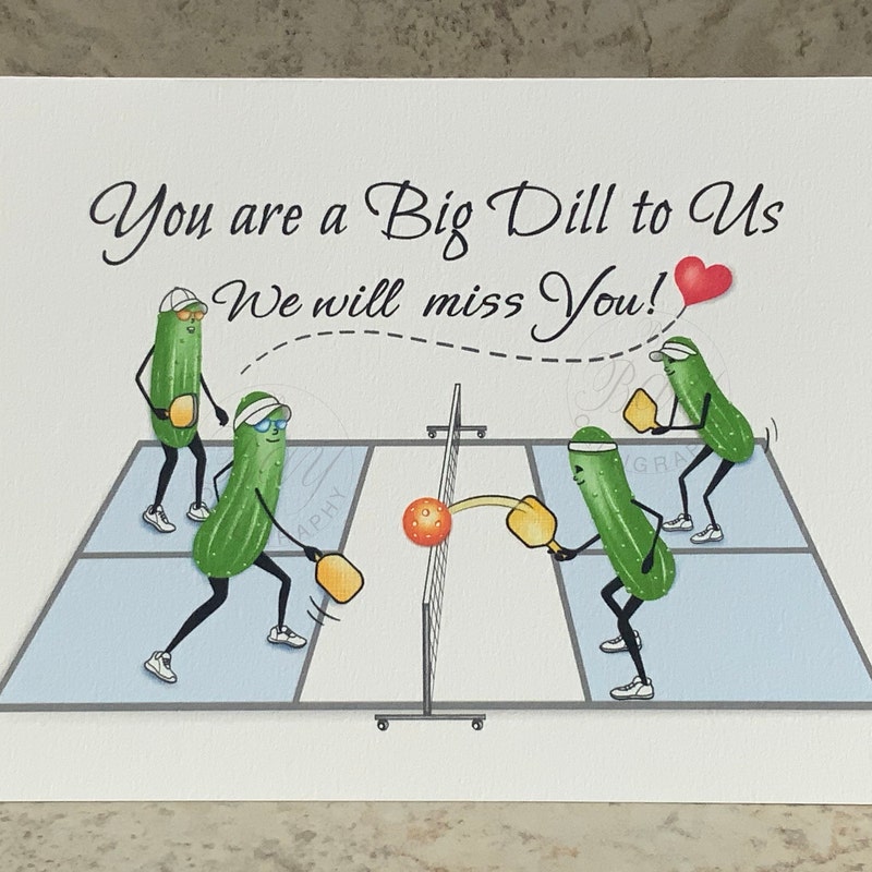 Pickleball Cards - Etsy