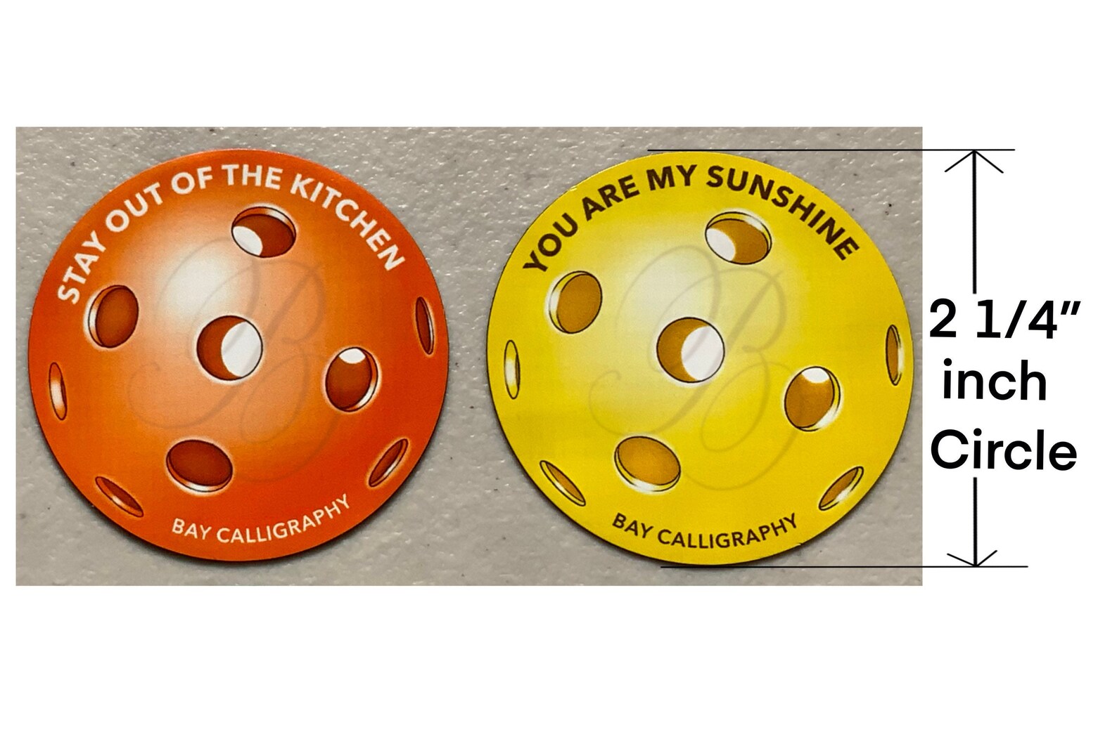 Pickleball MAGNET, Pickleball Refrigerator Magnet, Stay Out of the ...