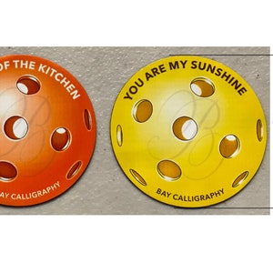 Pickleball MAGNET, Pickleball Refrigerator Magnet, Stay Out of the ...