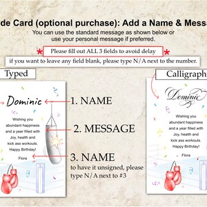 Kickboxing Birthday Card, Have a Kick Ass Birthday, Female Kickboxer ...