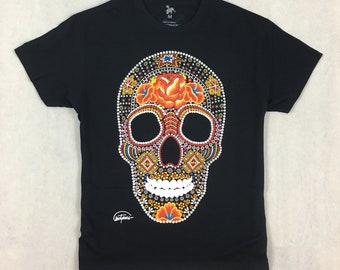 Skull t shirt | Etsy