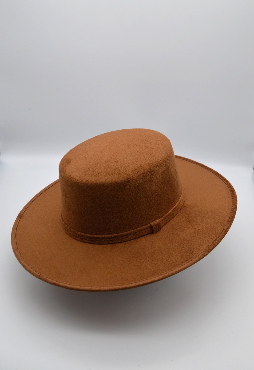 Wide Brim Boater Hat Wide Brim Fedora Wide Brim Hat Women Men Hat for ...