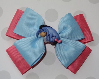 Eeyore Hair Bow - Etsy