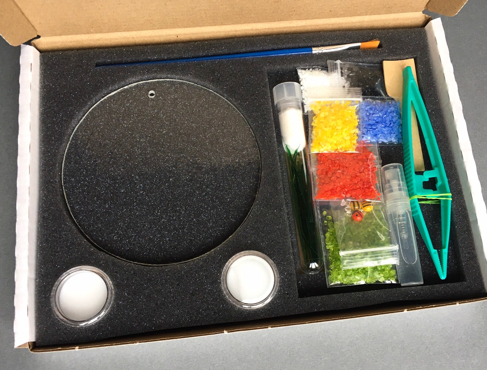 DIY Fused Glass Art Craft Kit Wild Flower Meadow by North - Etsy UK