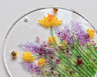 Fused Glass Craft Kit to Make at Home Wave by North Norfolk | Etsy UK