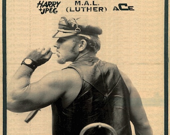 Gay movie poster Kansas City Trucking Company 1970's from