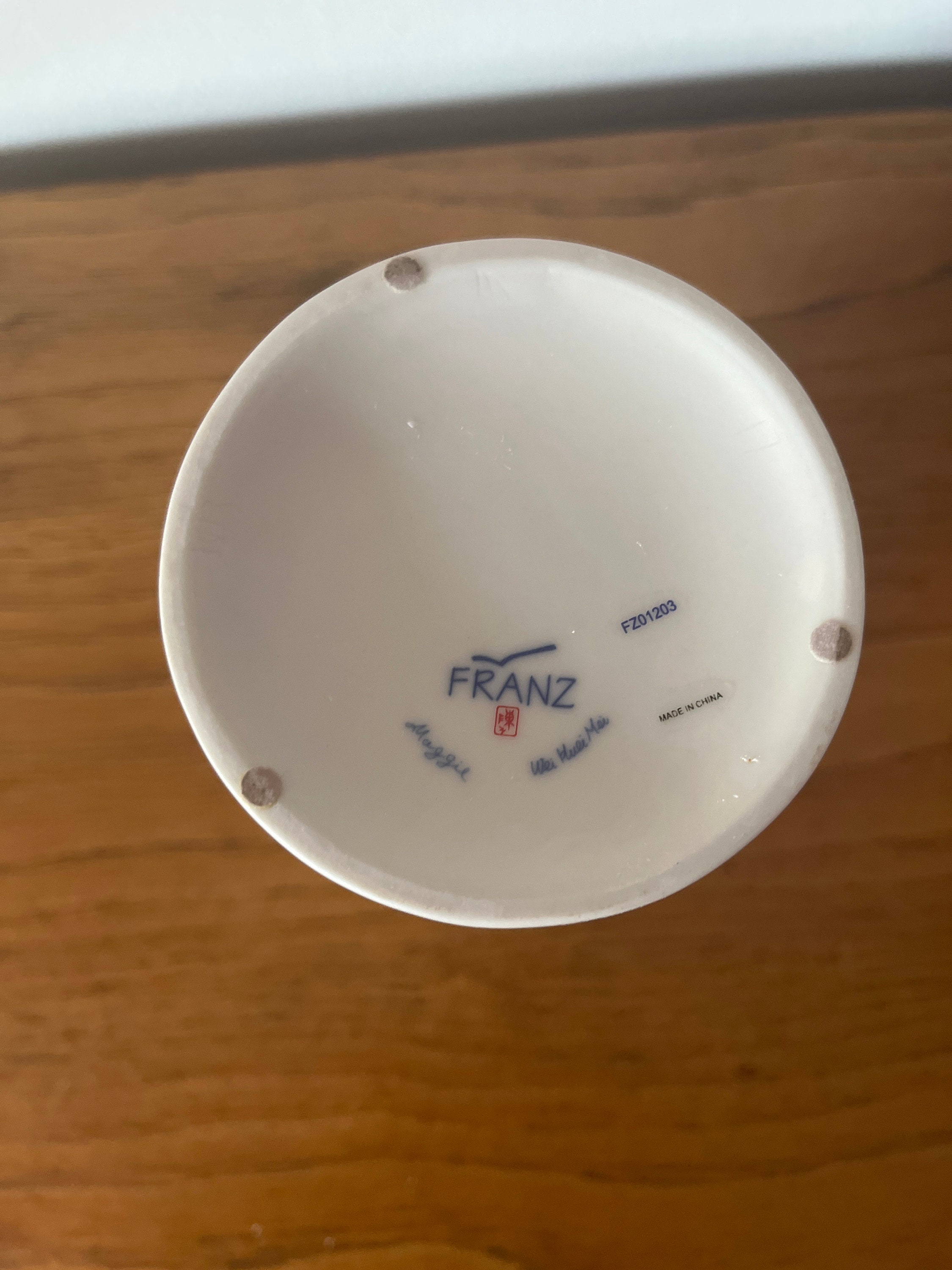 Franz Collection Iris and Hummingbird Vase With Box - Etsy