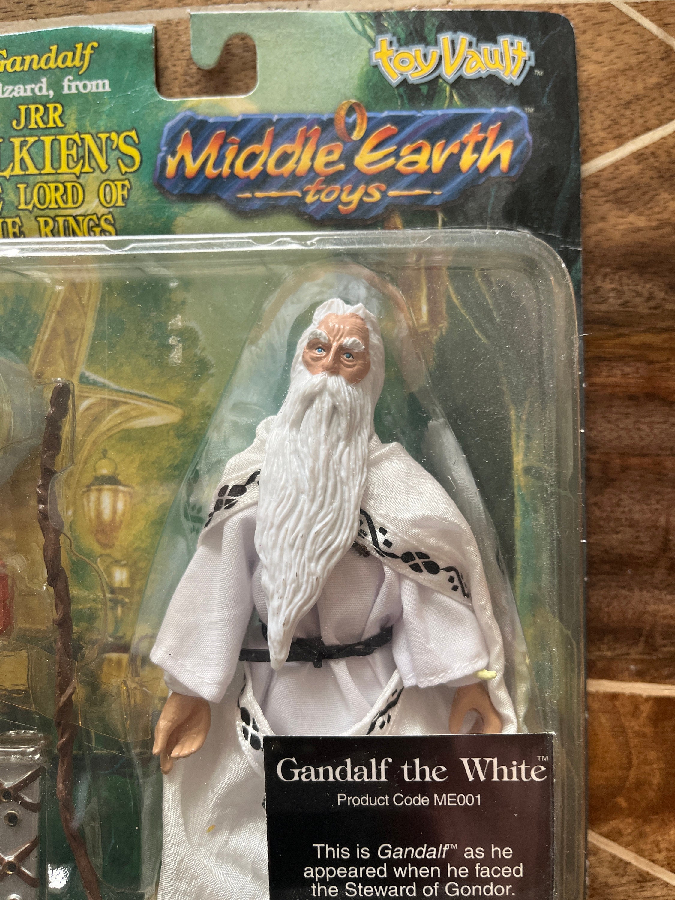 Vintage Toy Vault LOTR Gandalf the White Figure - Etsy