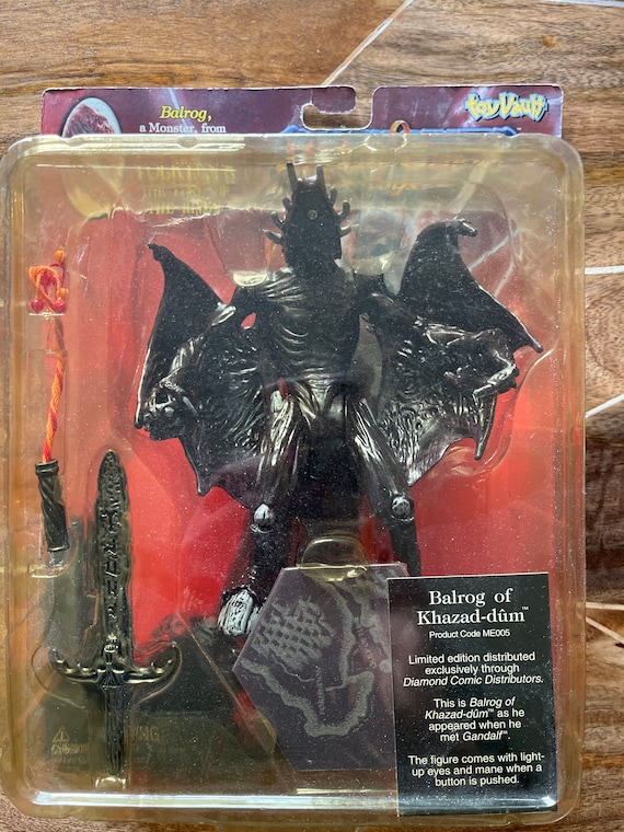 Vintage LOTR Balrog Toy Vault Figure | Etsy