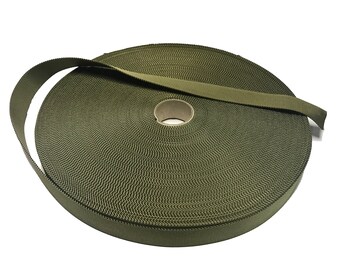 Olive Green Webbing | Etsy