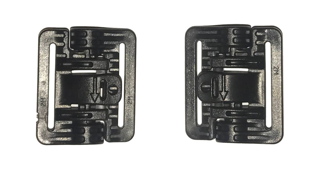 Pair of Black ROC 40 Rapid Open Connector Tactical Quick Release ...