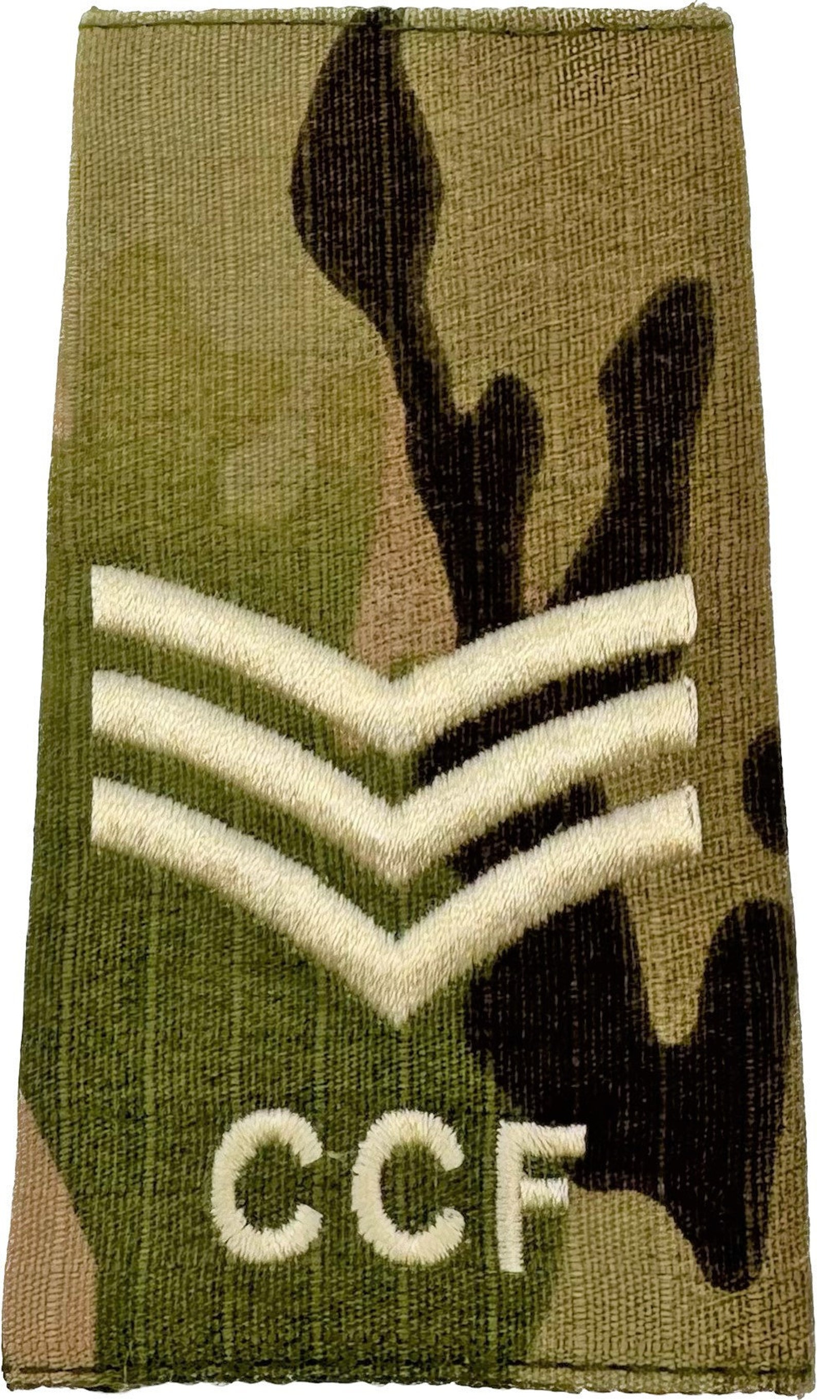 All Ranks Ivory on Multicam / MTP CCF Rank Slide Combined - Etsy