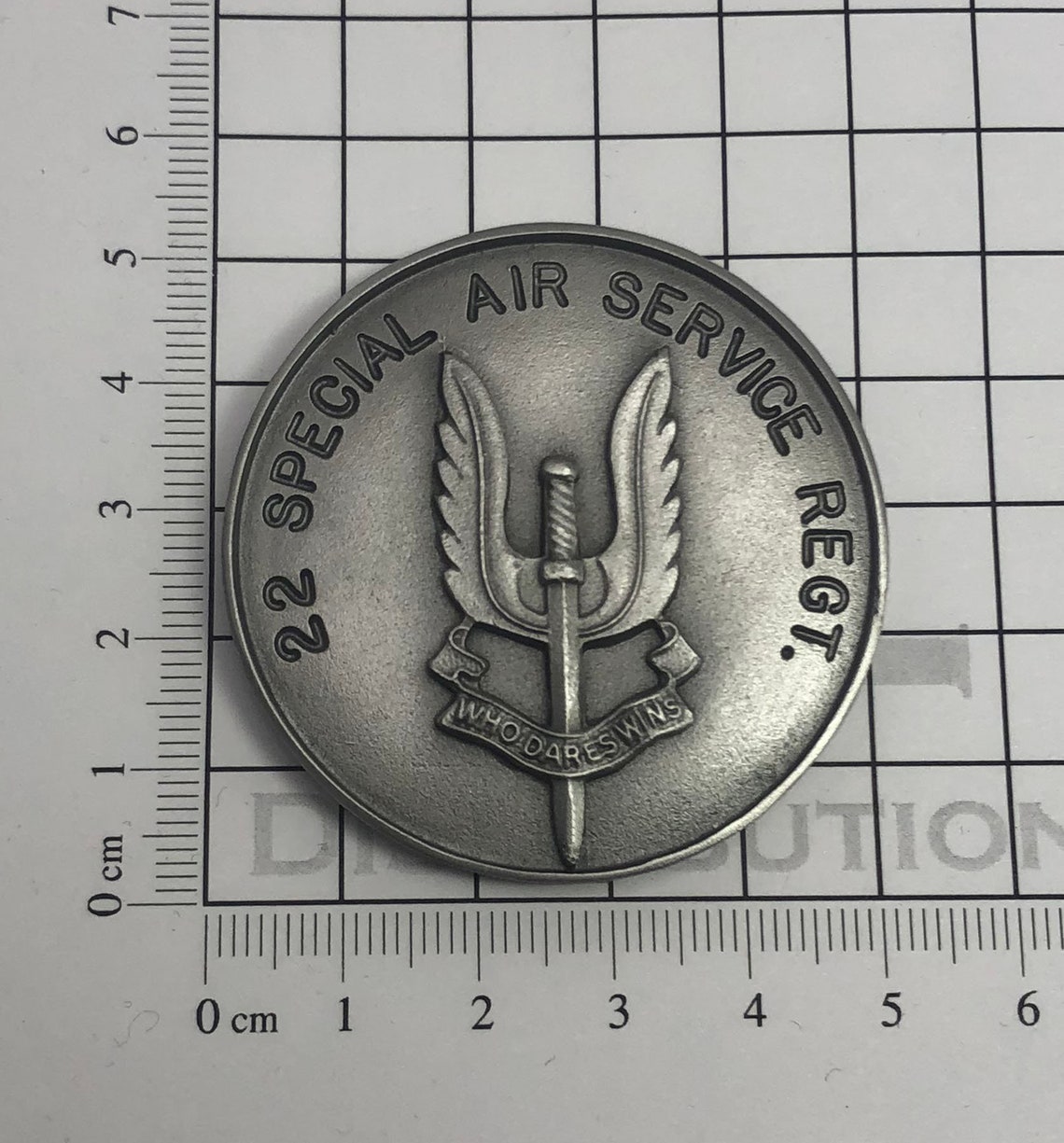 SAS 22 Special Air Service Regiment Coin Special Forces UK | Etsy