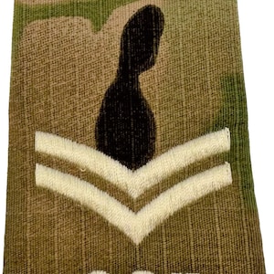 All Ranks Ivory on Multicam / MTP CCF Rank Slide Combined Cadet Force ...