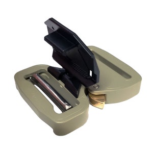 Austrialpin 38mm / 1.5 Tan Cobra Pro Style Buckle With Snakebite Male ...