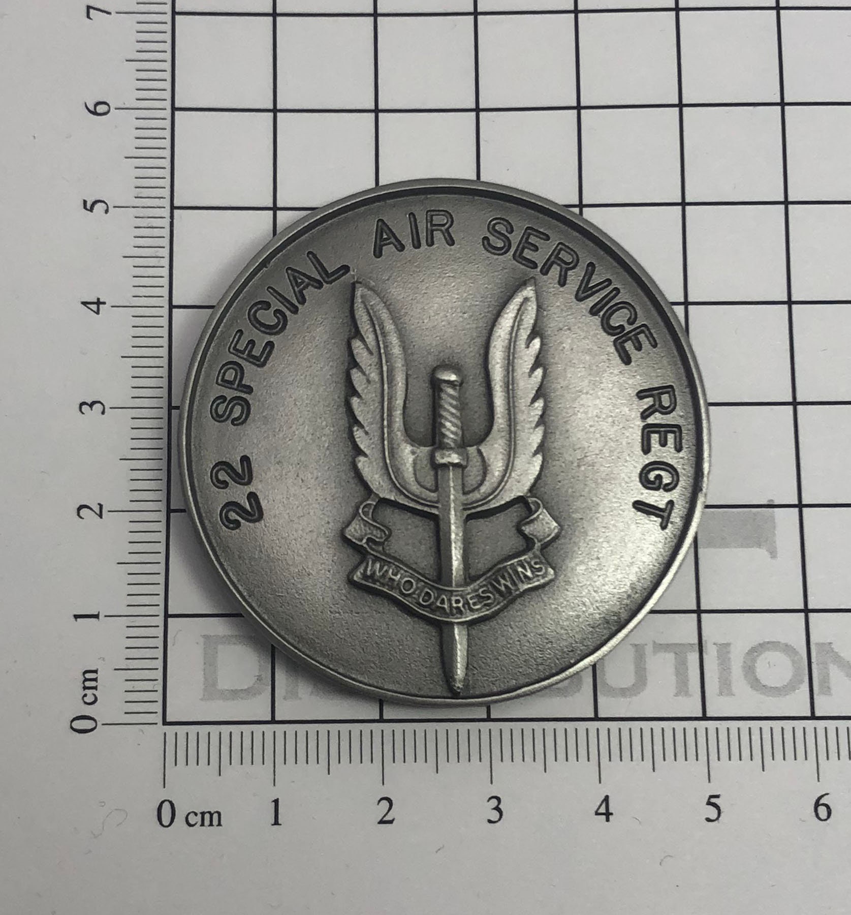D Sqn SAS 22 Special Air Service Regiment Coin Hand Made - Etsy
