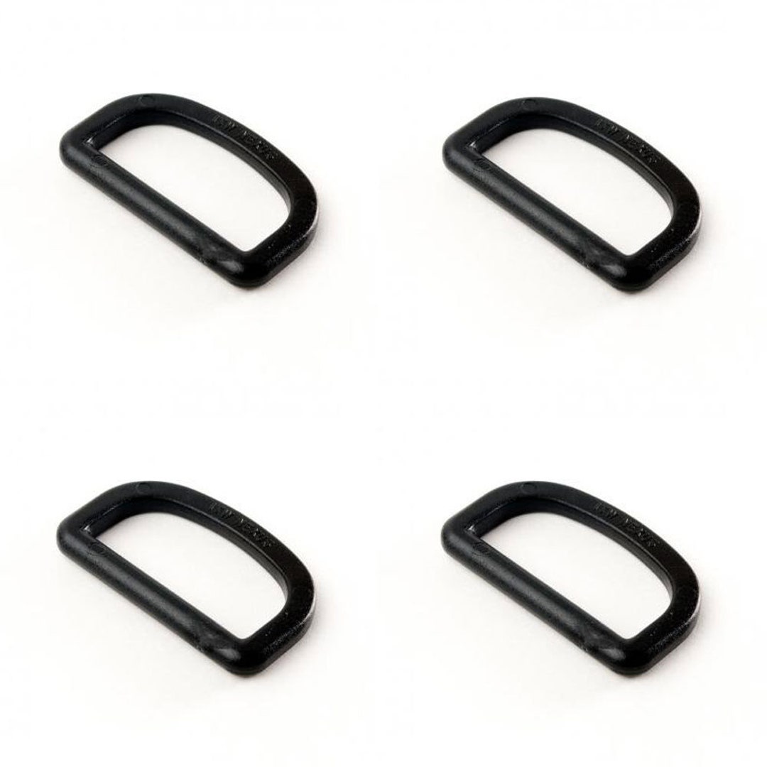 4 X ITW Nexus Black 40mm D Rings DIY Tactical Plastics - Etsy